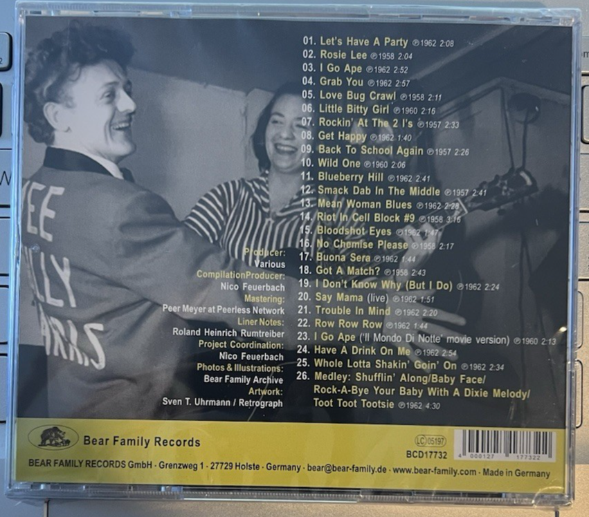 The Brits Are Rocking 9: Grab You by Wee Willie Harris (CD, 2025, Bear ...