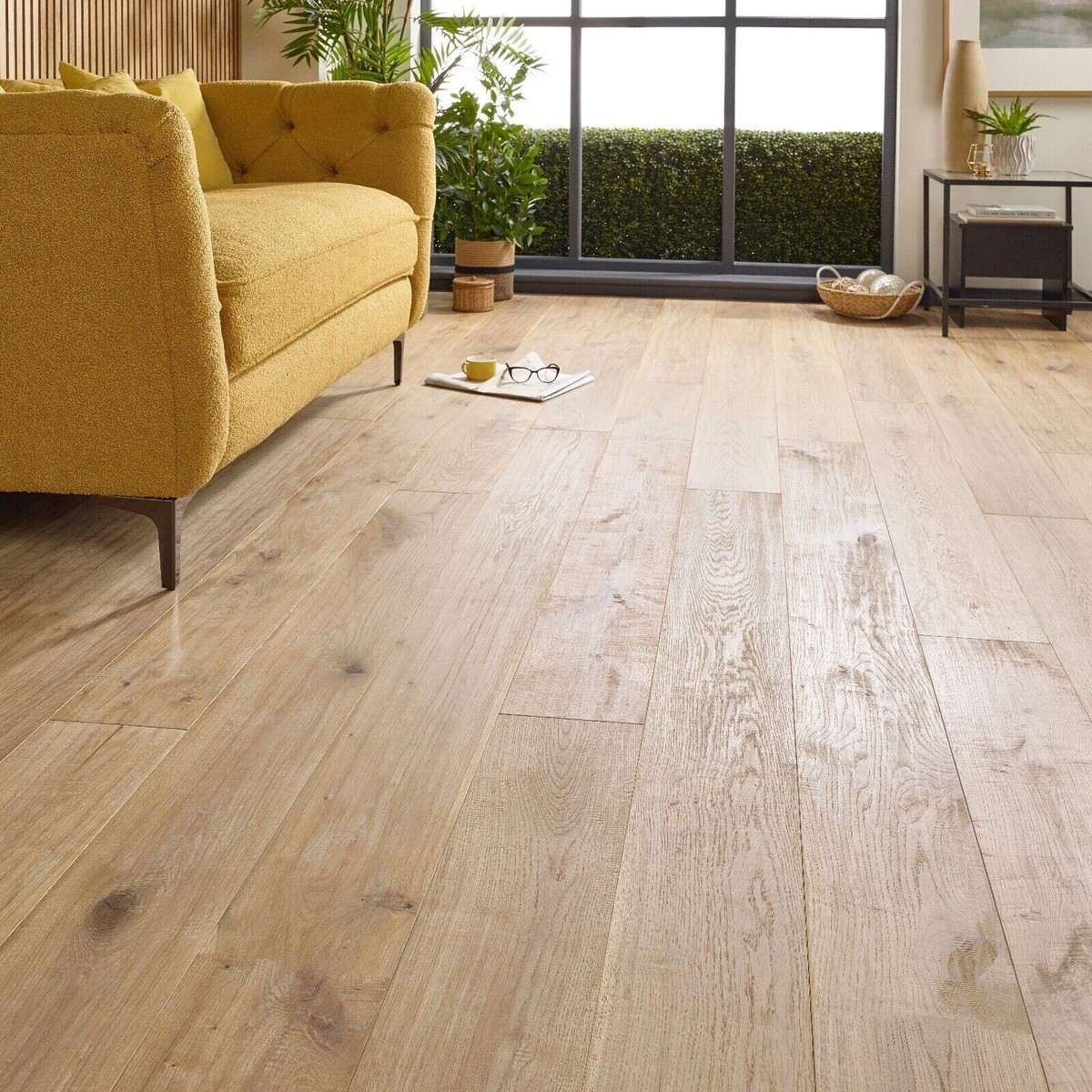 Engineered Wood Flooring Samples New York 20/6 X 190mm Medium Oak