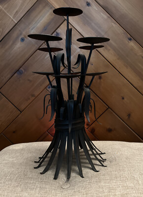 Halloween Metal Cornstalk Candle Holder | eBay