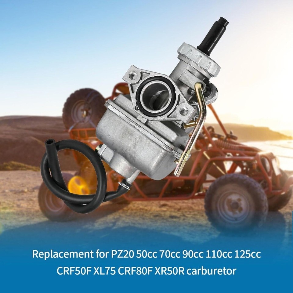 Carburettor PZ20 For 49cc 50 70cc 90cc 110cc 125cc ATV Quad Go kart ...
