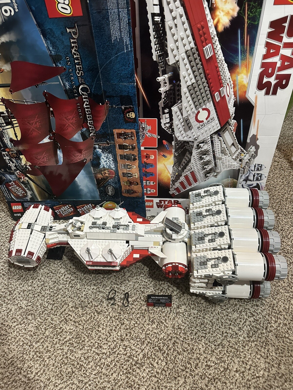 LEGO Star Wars: Rebel Blockade Runner (10019) 673419012683 | eBay