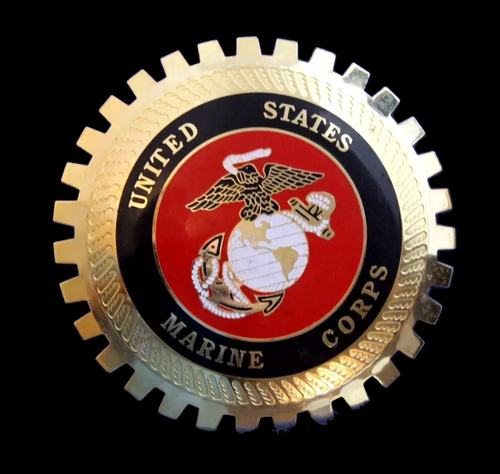 CAR GRILLE EMBLEM BADGES - US MARINE CORP (USMC) | eBay