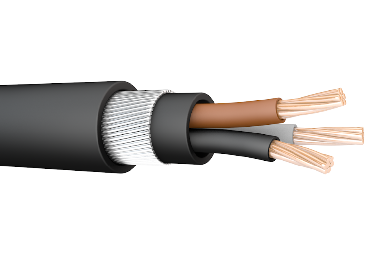 3 Core 10mm SWA Steel Wire Armoured Cable 6943 LSZH Cut To Order FREE ...