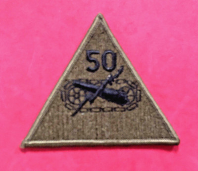 Military 50th Armored Division Patch US Army #K357 | eBay