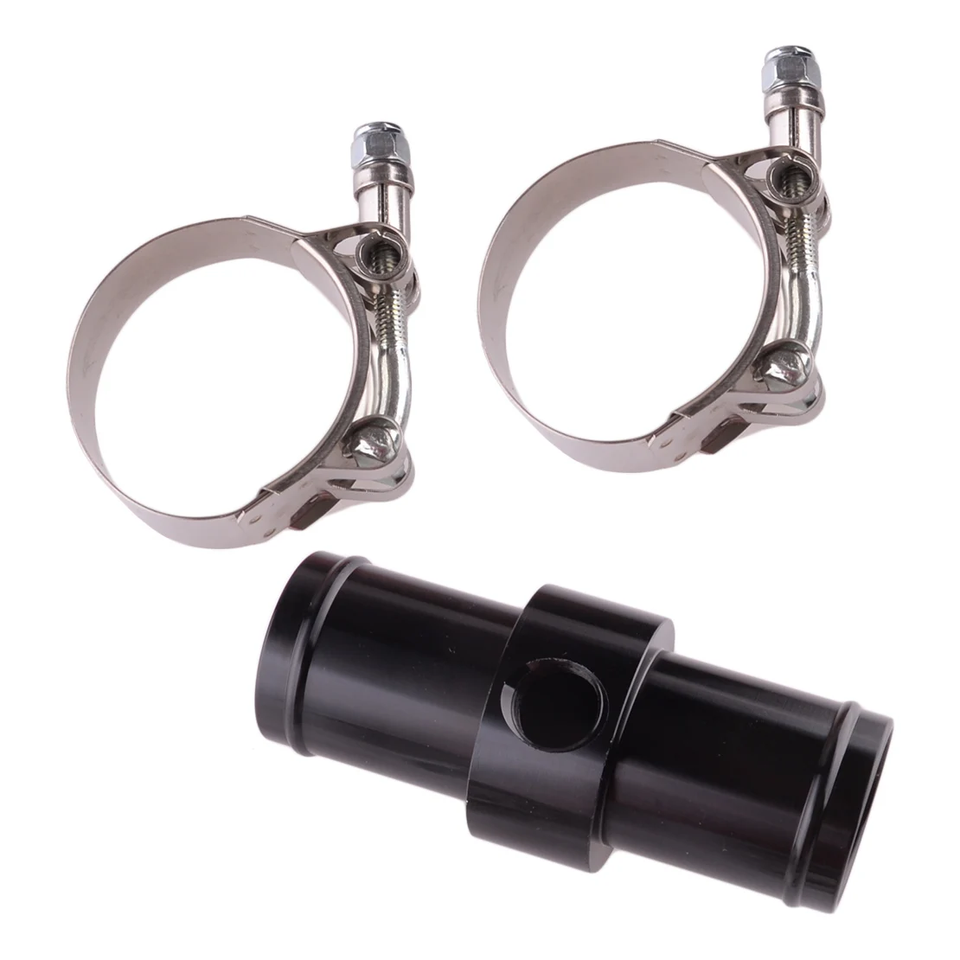 Aluminum Alloy Inline Radiator Hose Temperature Sensor Adapter 3/8 NPT ...