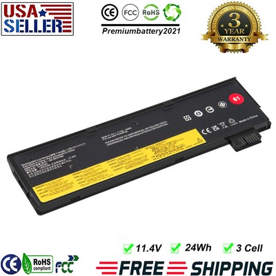 01AV425 Battery for Lenovo ThinkPad T470 T480 T570 01AV423 01AV424 24Wh ...