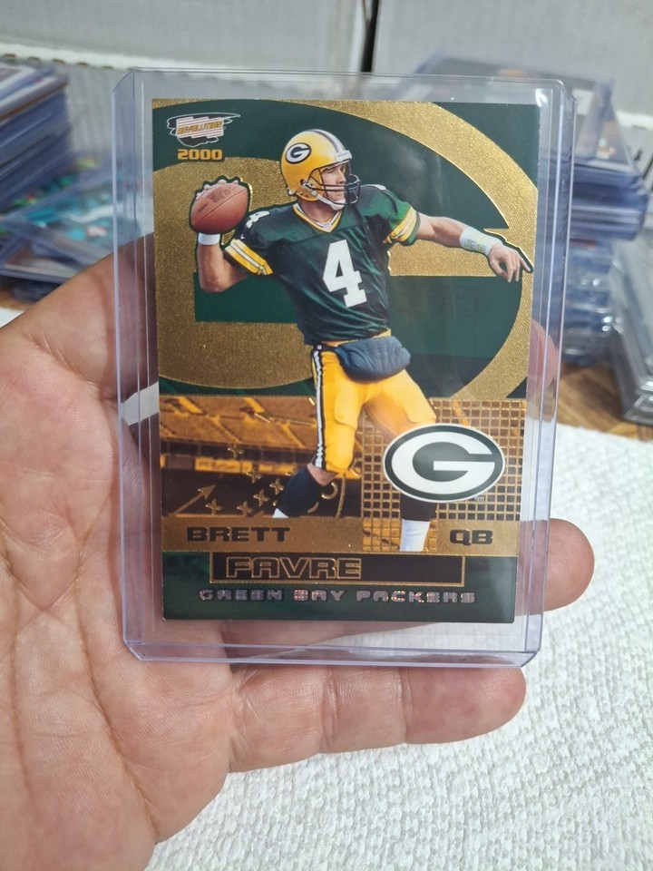 2000 Pacific Revolution - Brett Favre #34 Premiere Date Missing Serial ...
