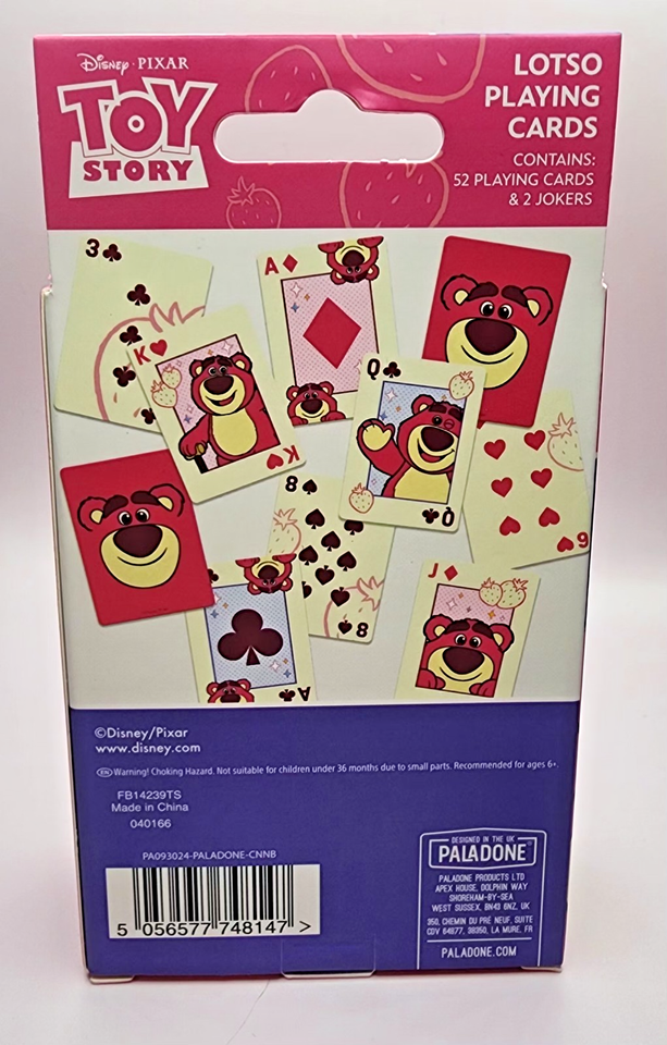 LOTSO Disney Pixar Toy Story Playing Cards. Come with TIN card case | eBay