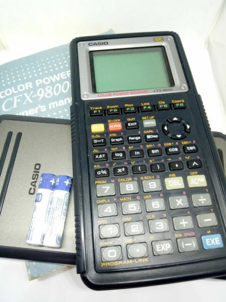 Casio Cfx-9800g Color Power Graphic Scientific Programmable Graphing ...