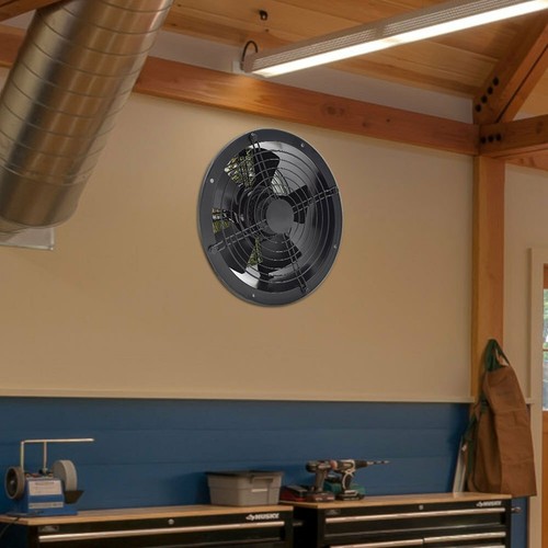 Industrial Ventilation Extractor Exhaust Axial Fan Air Blower Garage ...
