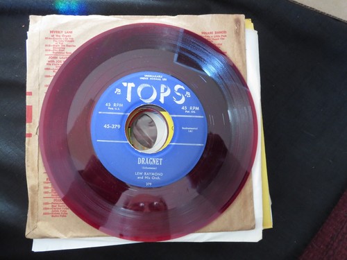 LEW RAYMOND - Dragnet/Ebb Tide red vinyl | eBay