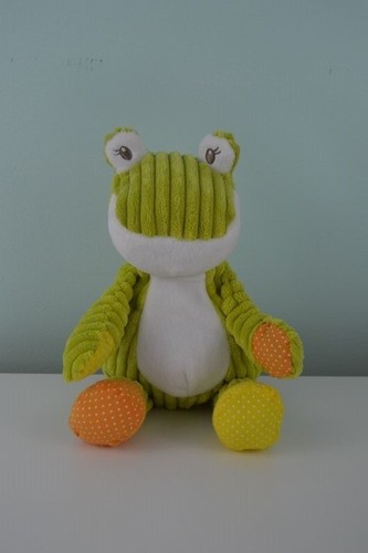 Fiesta Cuddle Baby Frog Green White Soft Plush Stuffed Animal Lovey Toy ...