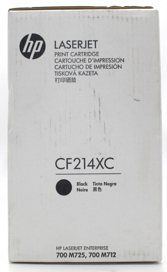 HP 14X High Yield Original LaserJet Toner Cartridge - Black for sale ...
