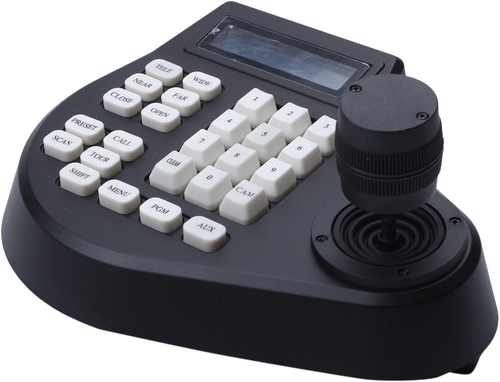 Mini Analog PTZ Camera Keyboard with 4D Joystick, PTZ Speed Dome Camera ...