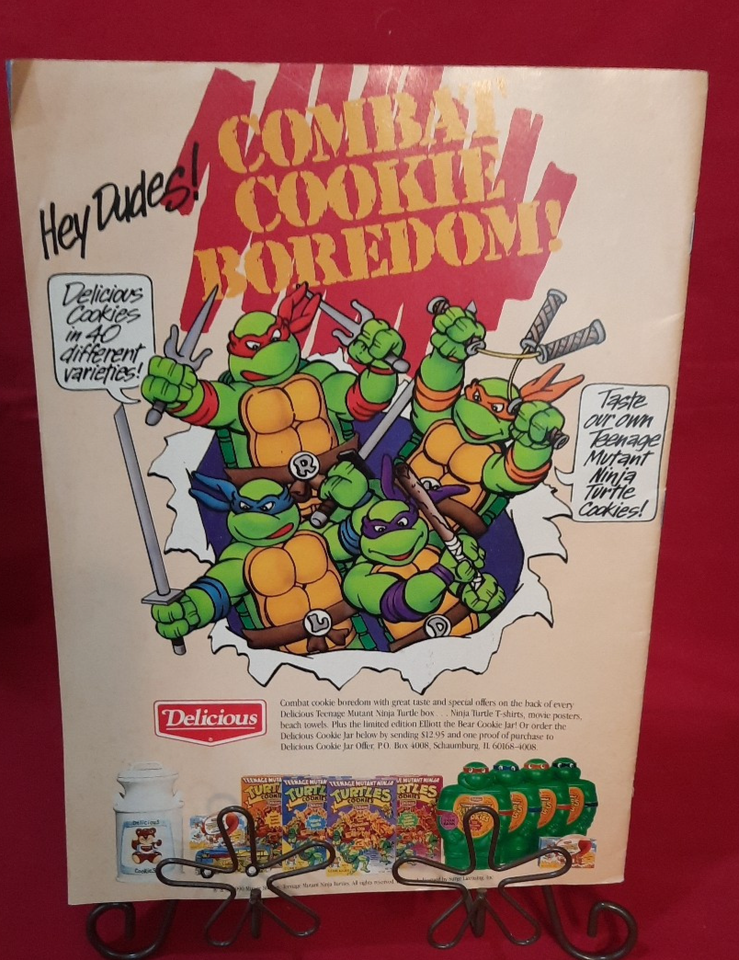 Teenage Mutant Ninja Turtles Magazine Premiere Issue Summer 1990 Mirage ...