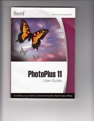 serif photoplus 11 User Guide , book only | eBay