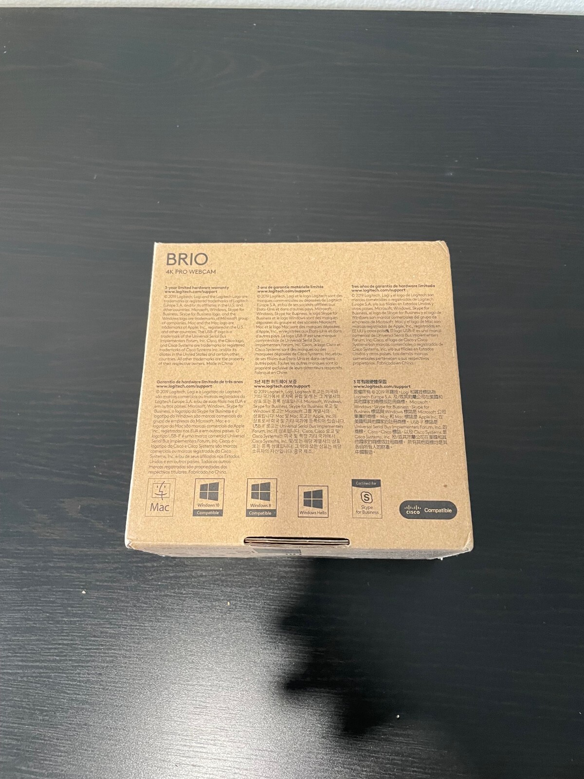 Logitech BRIO 4K HD Pro Webcam V-U0040 USB NEW SEALED | eBay