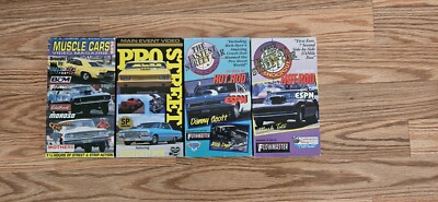 Drag Racing Vhs Tape Lot Of 4 | eBay