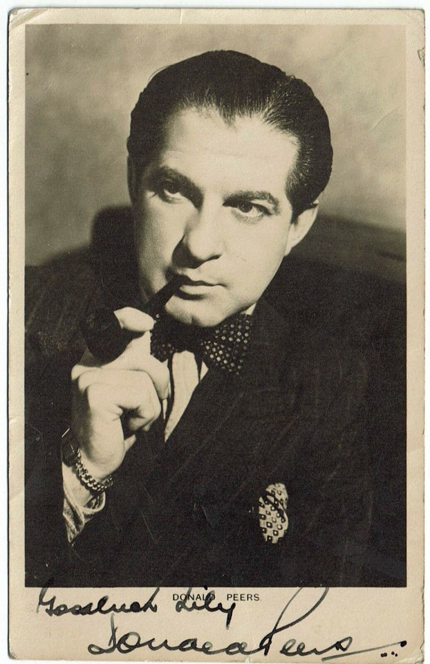 Donald Peers hand signed photograph | eBay