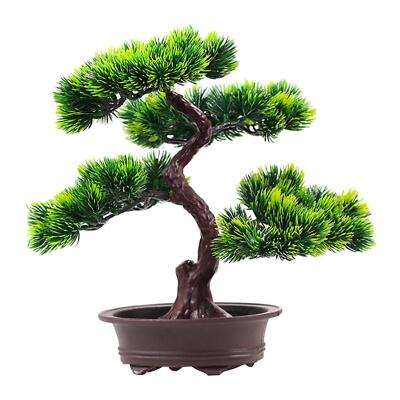 Artificial Bonsai Tree, Simulation Bonsai, Green Tree | eBay
