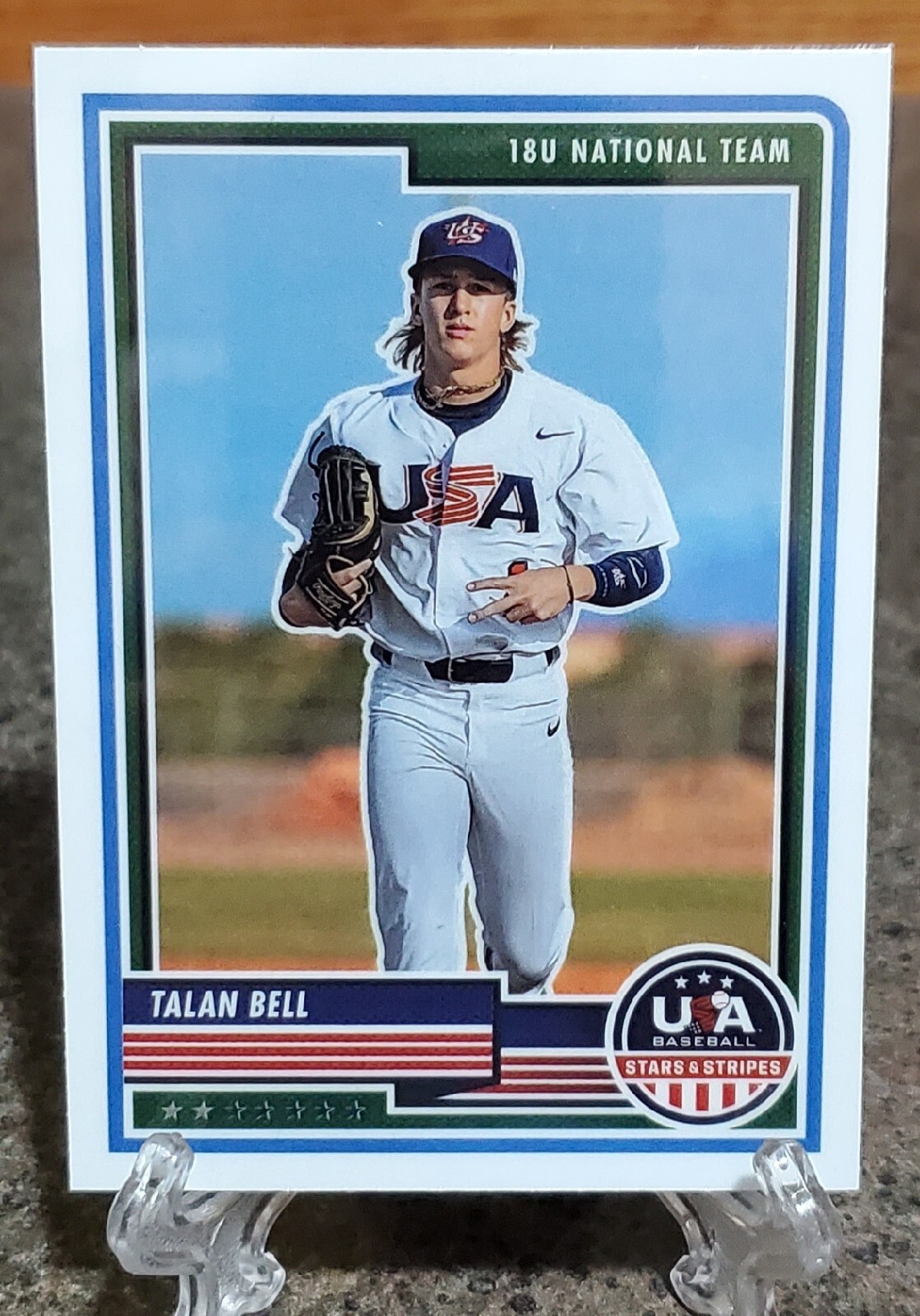 2023 Stars and Stripes #2 Talan Bell USA 18U National Team | eBay