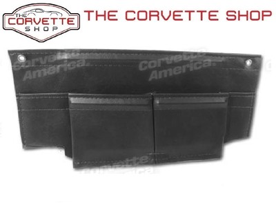 C3 Corvette Map Pocket Black 1969-1977 407120 | eBay