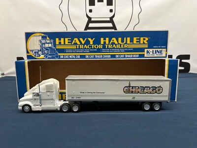 K-line Burlington Northern (Chicago) Heavy Hauler Tractor Trailer K ...