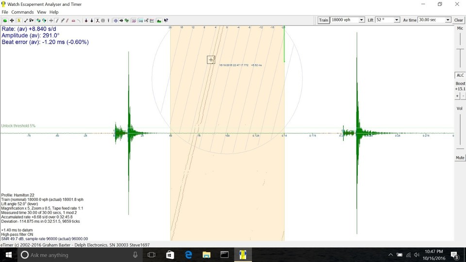 Watch & Clock Timing Machine S/W, Witschi, Greiner, Vibrograf ...