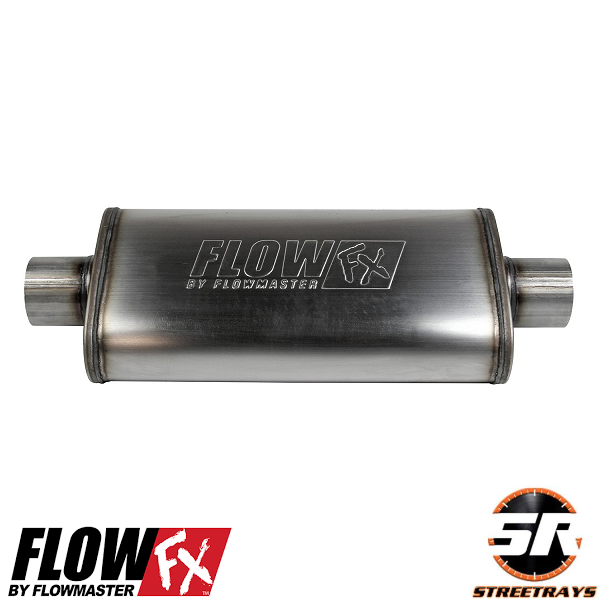 Flowmaster 71249 Flow FX Universal SS Muffler 3" Center Inlet & Outlet | eBay