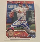 Steven Matz Signed 2023 Topps Baseball Card Autographed Cardinals | eBay