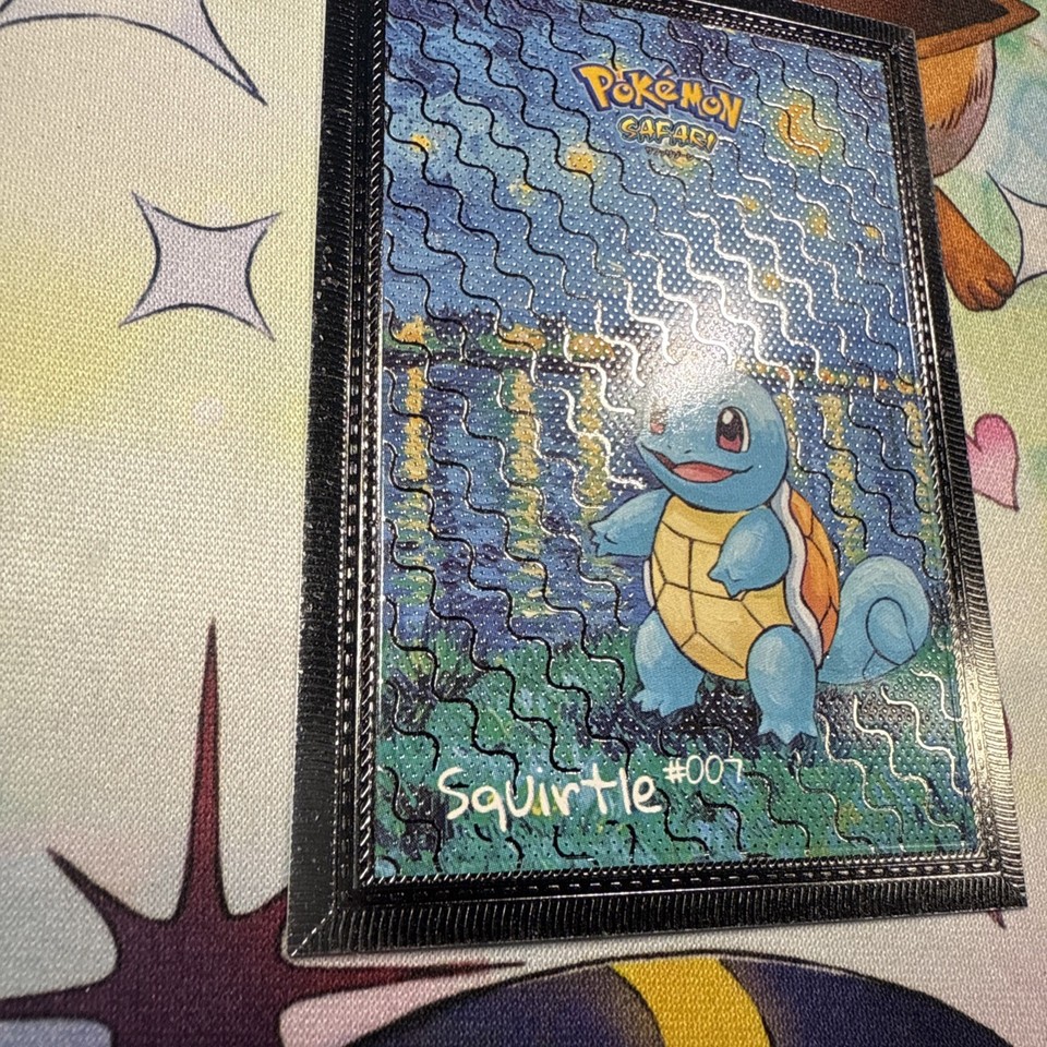Squirtle #007 Silver Box Hit Holo Safari NONTCG Pokemon Cards Textured ...