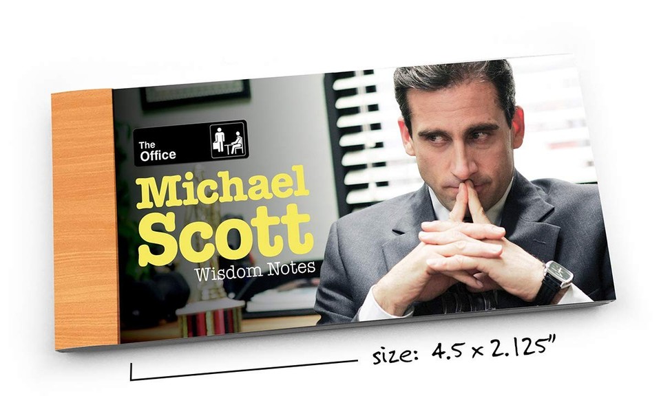 The Office Merchandise Dwight Schrute and Michael Scott Wisdom Notes ...