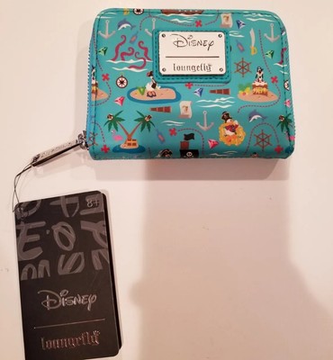 LOUNGEFLY Disney Mickey Pluto Donald Sensational Pirate Wallet | eBay