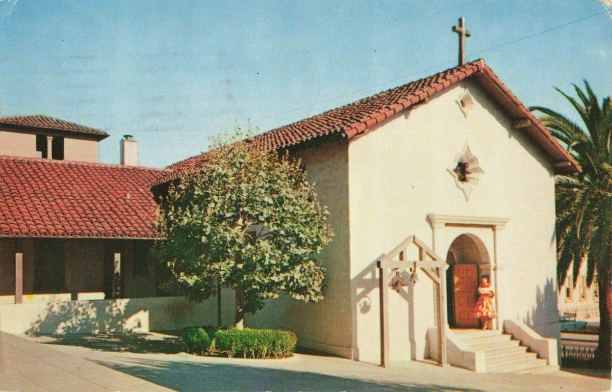 San Rafael Arcangel Mission Full View Photographing Mission San Rafael