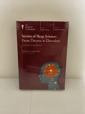 Great Courses: Secrets of Sleep Science From Dreams to Disorder DVD ...