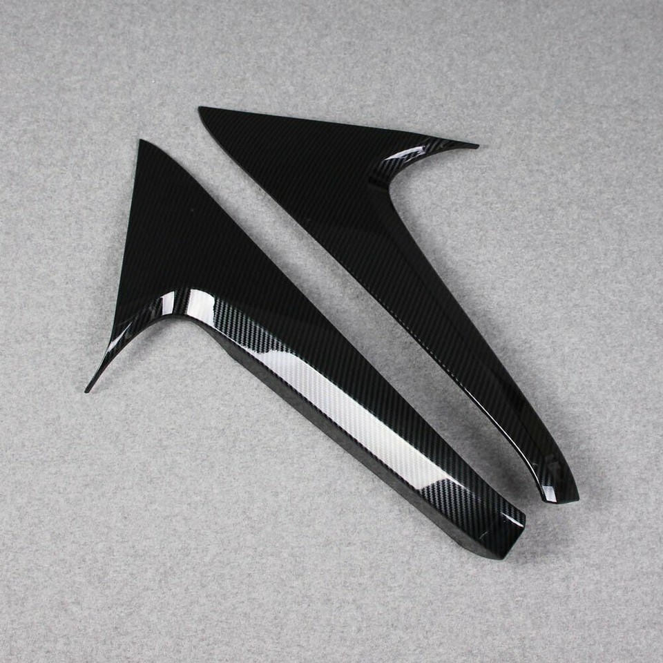 Fits Toyota 2019-2025 RAV4 Rear Spoiler Wing Side Beveled Window Trim ...