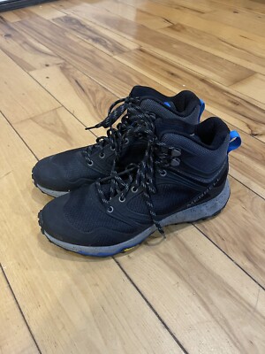 Merrell Altalight Mid Waterproof Men Size 8 Blue/Black Hiking Shoes | eBay