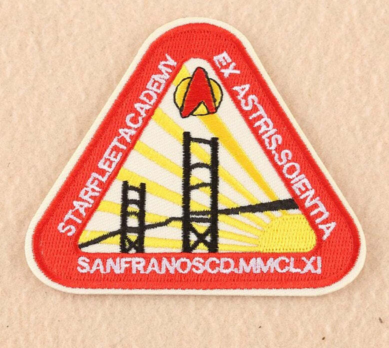 Star Trek The Next Generation Starfleet Academy Embroidered Iron on ...