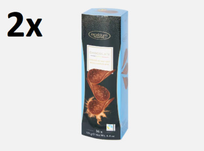 2 x Excelcium Tradition Chocolate Chips Milk Chocolate Flakes Crispy ...