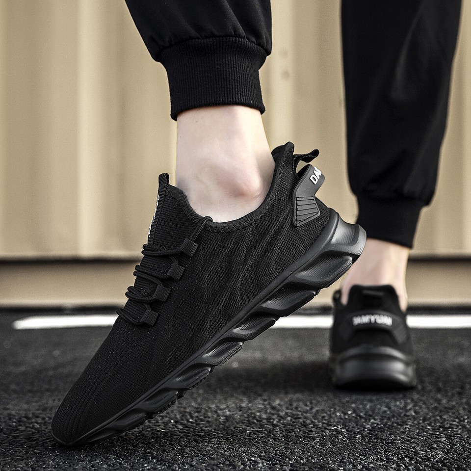 Men's Workout Running Shoes Lightweight Casual Athletic Tennis Sneakers ...