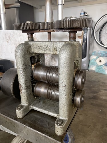 FILLI CAVALLIN 120 MM Combination AUTOMATIC Rolling Mill JEWELRY ROLLER ...