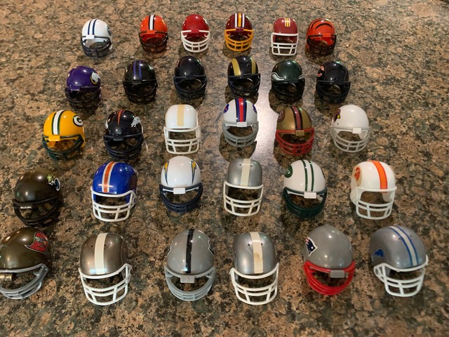 MINI NFL FOOTBALL HELMETS COLLECTIBLE SET 30 TEAMS | eBay