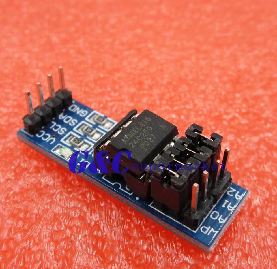 AT24C256 Serial EEPROM I2C Interface EEPROM Data Storage Module PIC ...