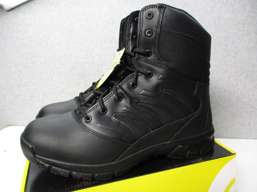 Original Swat Force 8“ Black Tactical Boots Combat Slip Resistant Mens ...