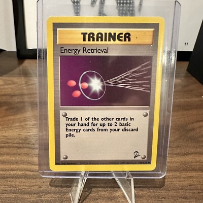 Pokemon Base Set 2 Energy Retrieval Uncommon Trainer Card 110/130 LP | eBay