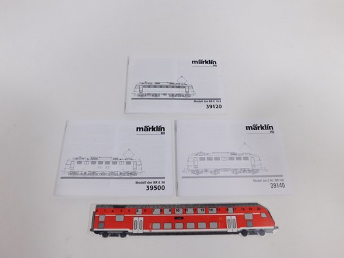 3X Märklin H0 Istruzioni Lista Di Ricambi Per E-Lok 39120 39140 39500 # ...
