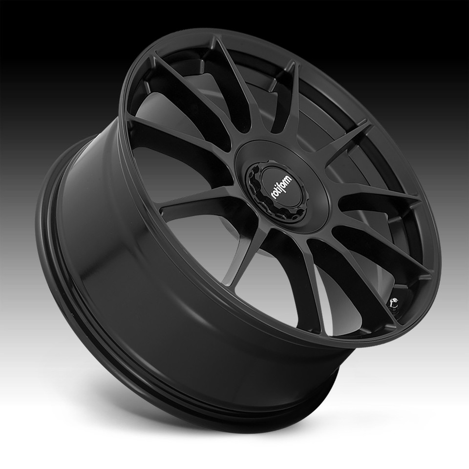 Rotiform R168 DTM Satin Black 19x8.5 5x4.25 / 5x4.5 45mm (R168198502 ...