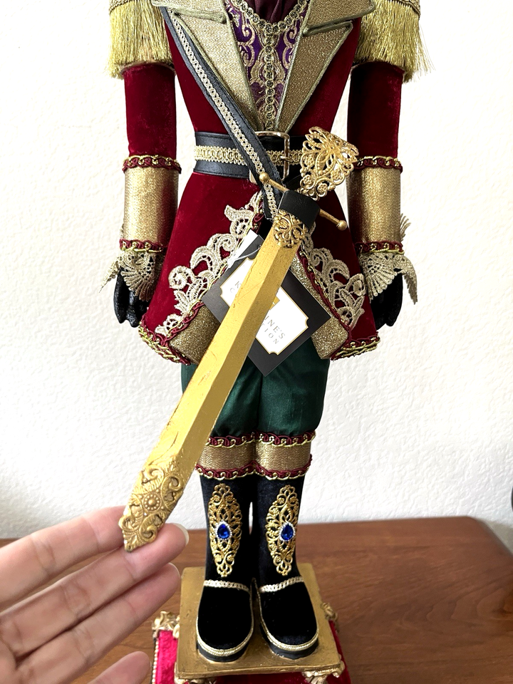 Katherine's Collection Colonel Walter w/Sword Nutcracker 31" NWT *READ ...