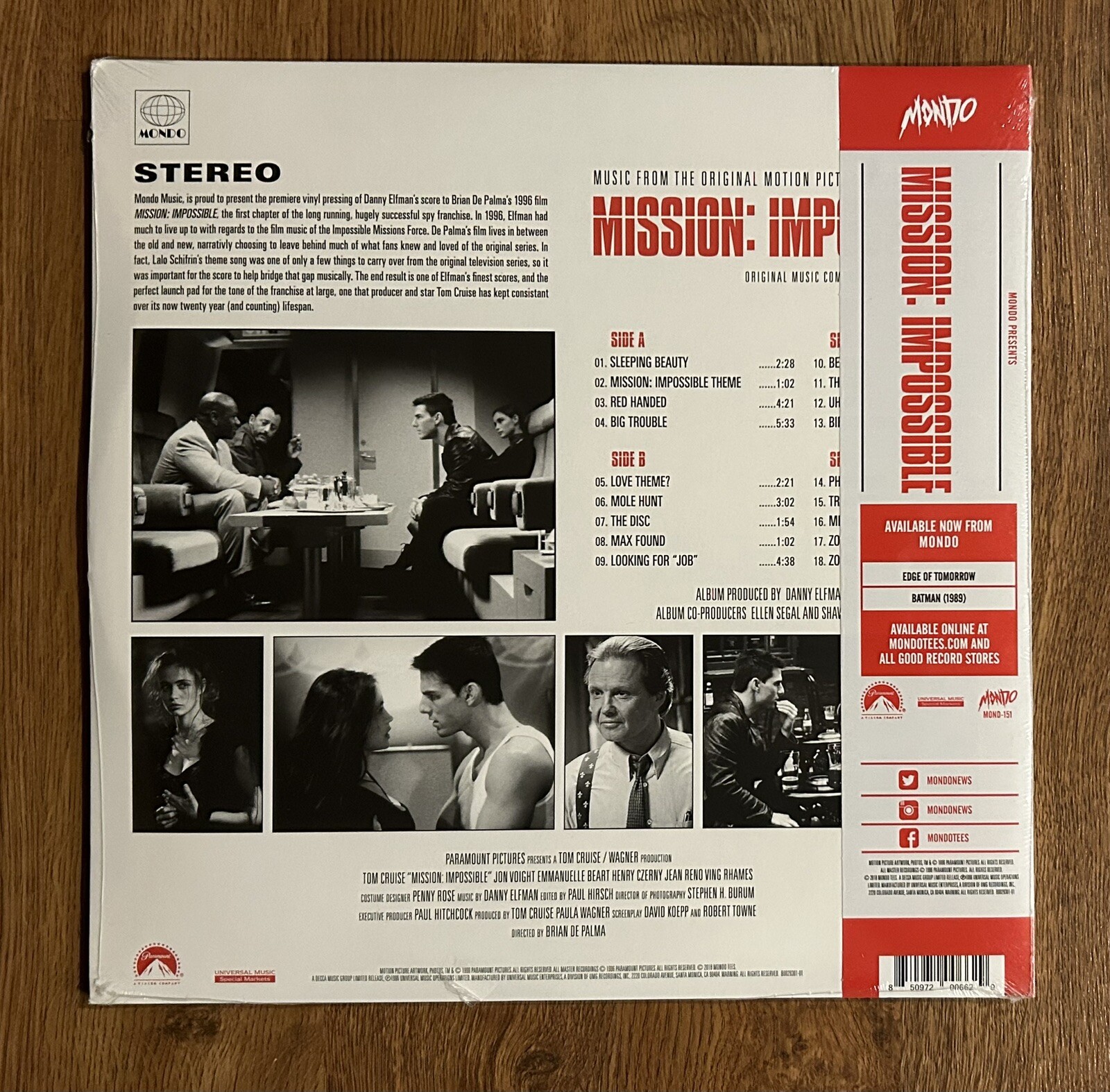 Mission: Impossible (Music From the Original Motion Picture Score) by ...