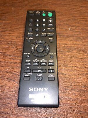 SONY GENUINE - RMT-D187A Remote Control for DVP-SR200P DVP-SR400P CD ...